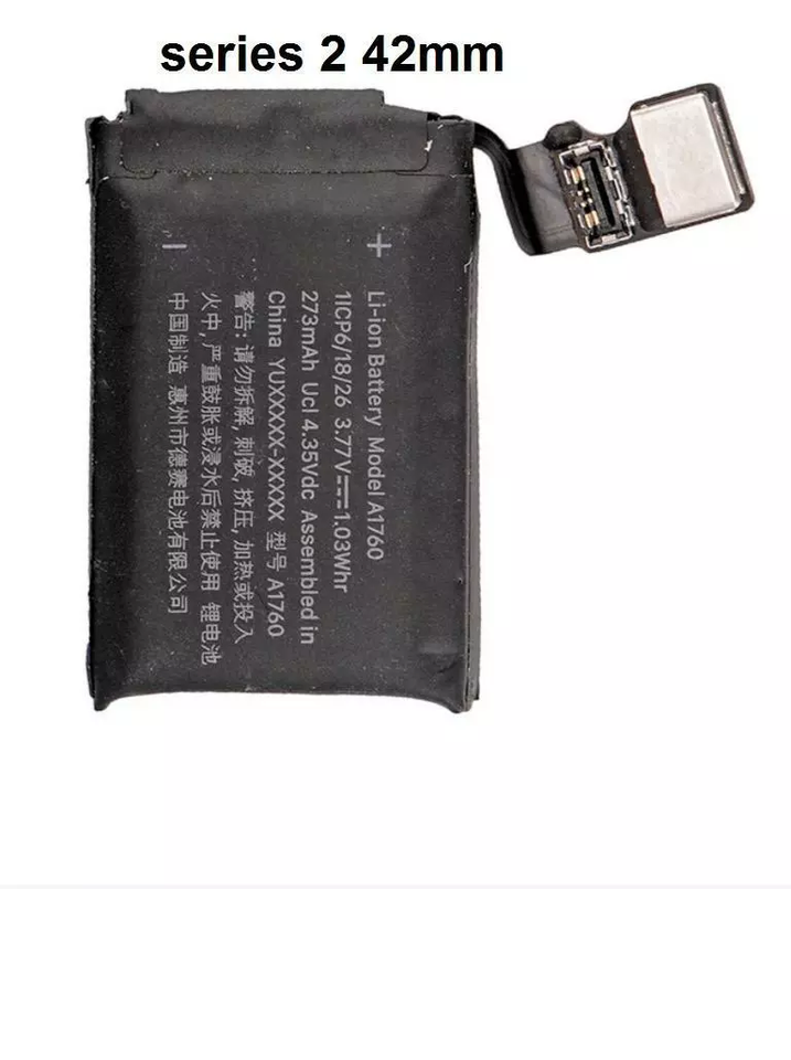 Battery for Apple Watch iwatch series 1 38mm 42mm / series 2 42mm 38mm ...