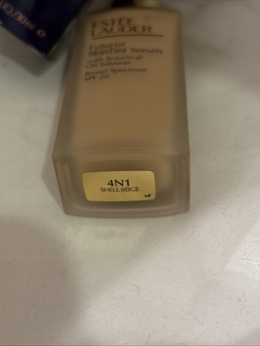 NIB Estee Lauder Futurist SkinTint Serum Foundation 4N1 SHELL BEIGE 1 ...