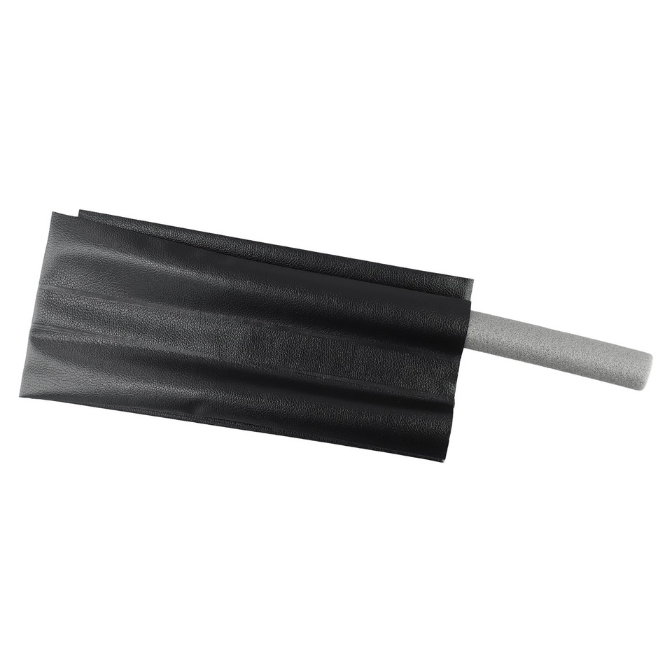 Door Seal Strip Leather Sweep Excluder Stopper Strip Blocker Bottom ...