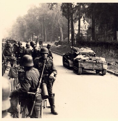 Original WWII WW2 German tank L3/33 tankette Wehrmacht Italian bike ...