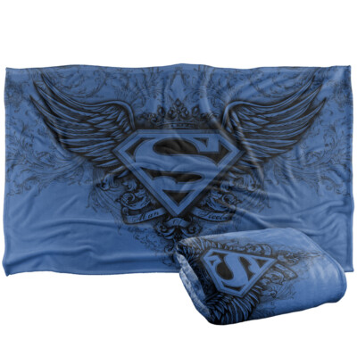 Superman Winged Logo Silky Touch Super Soft Throw Blanket, 36"x58" | eBay