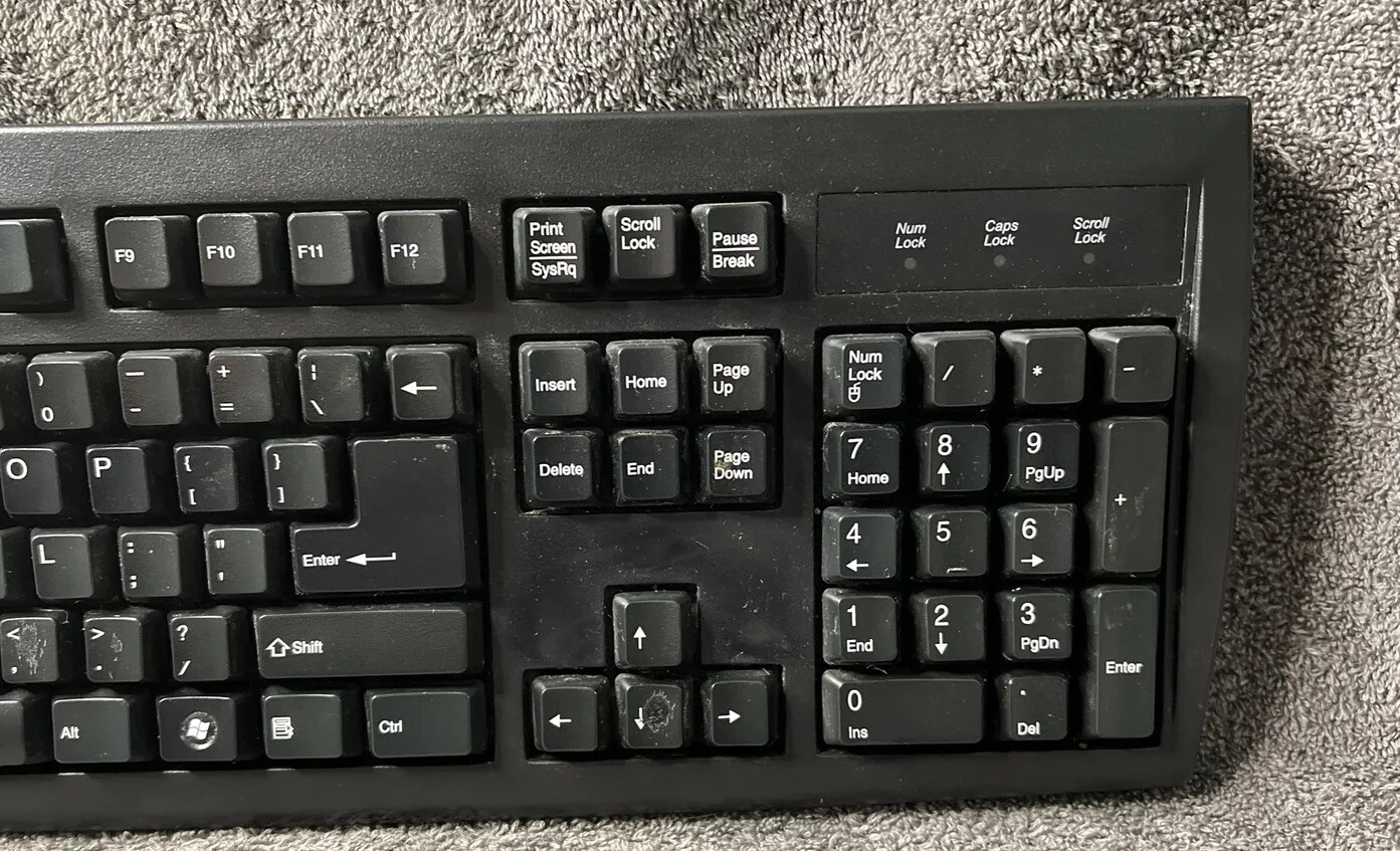 Chicony USB White Keyboard Ku-2971 Works With HP Dell Gateway IBM and ...