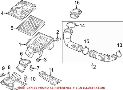 Genuine OEM Engine Air Intake Hose for Saab 13325924 | eBay
