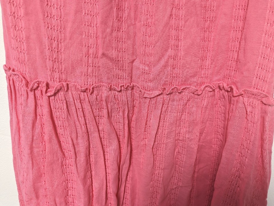 Draper James RSVP Women Size XXL Pink Ruffle Trim Dress | eBay