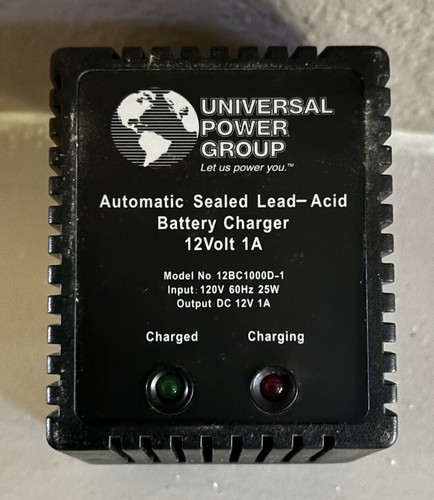 Universal Power Group 12BC1000D-1 Auto Sealed Lead-Acid Battery Charger ...