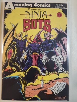 Ninja Bots #1 AMAZING COMIC BOOK 7.0 V28-58 | eBay