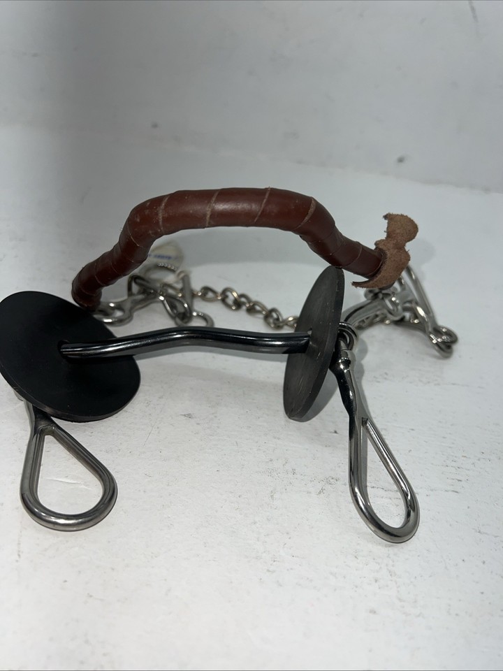 New Congress Leather Mullen Bit With Noseband #48004 U-16 | eBay
