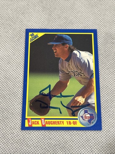 Jack Daugherty Signed 1990 Score Card Autograph Auto #564 | eBay