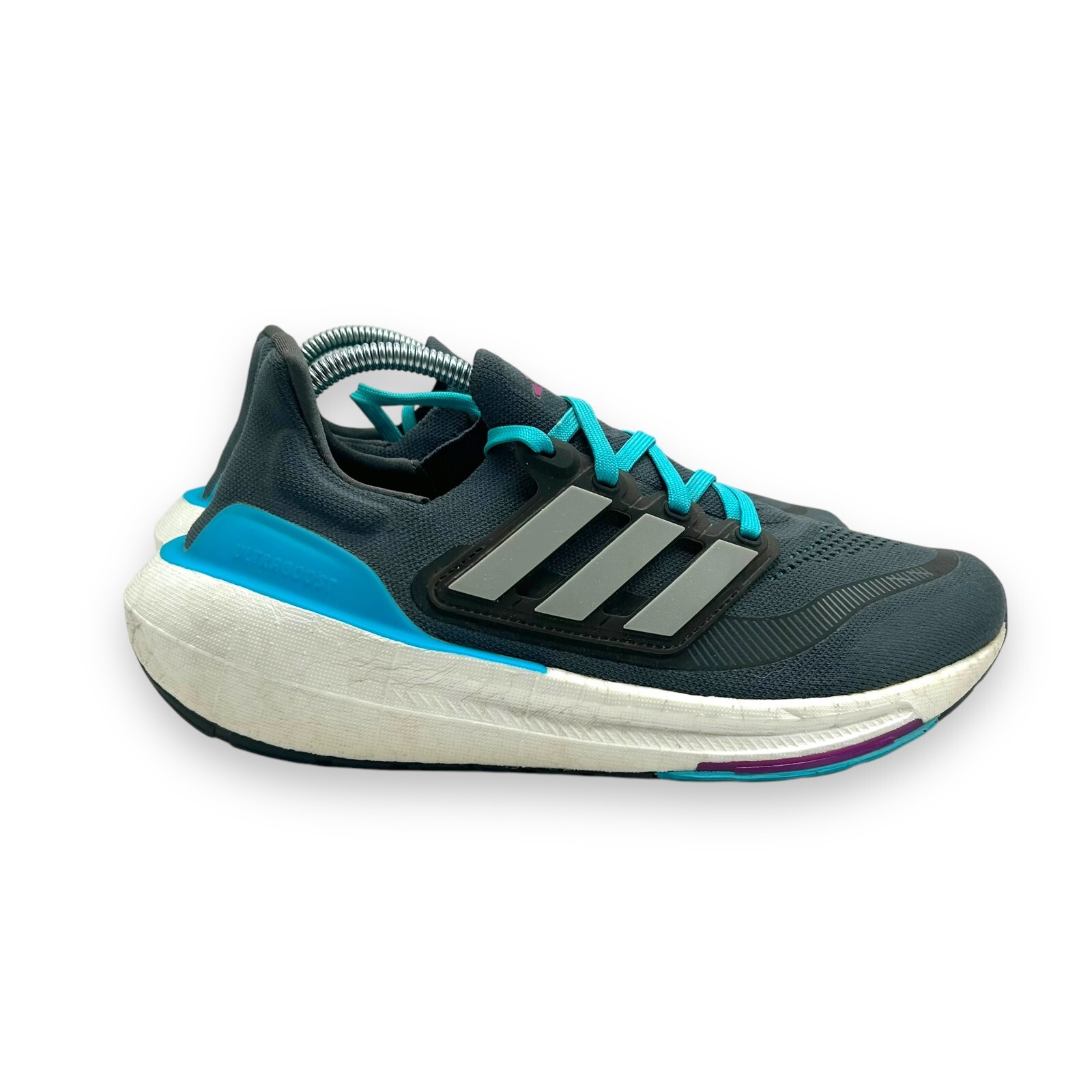 Size 8.5 - adidas UltraBoost Light Bold Onix Cyan W for sale online | eBay