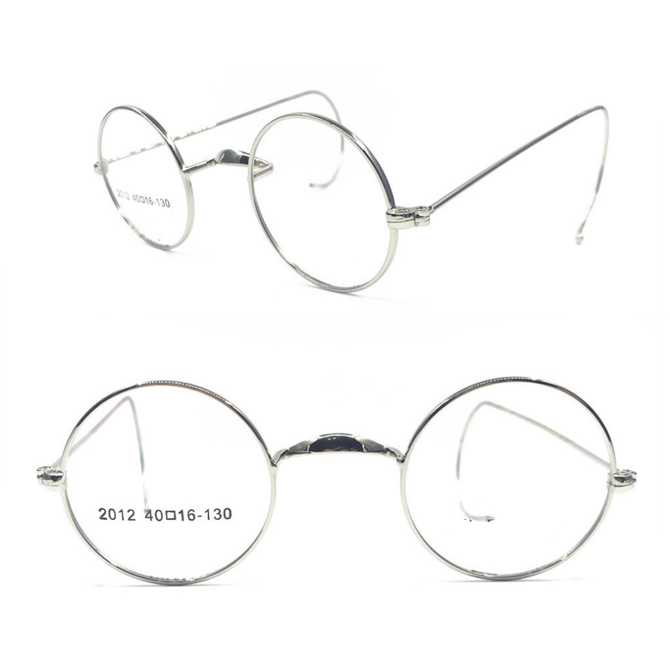 Retro Wire Eyeglass Frames Antique Glasses Round Vintage Rimmed Rx ...
