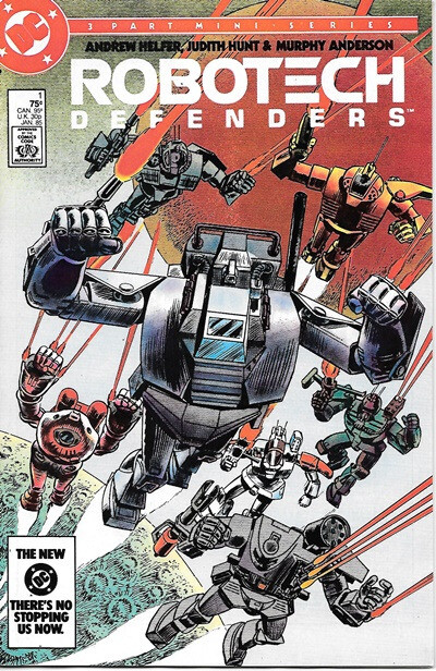 Robotech Defenders Comic Book #1 DC Comics 1985 VERY FINE- NEW UNREAD ...
