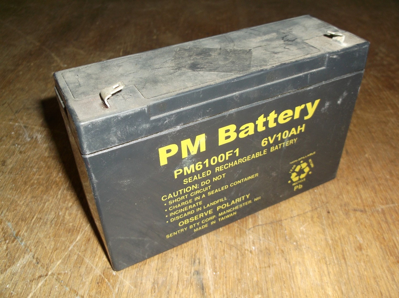 PM Rechargable Battery PM6100F1 6V10AH, Sealed *FREE SHIPPING* | eBay