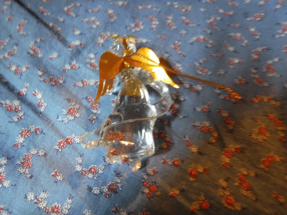 Cute Plastic Metal Angel with Stringed Instrument About 3 3/8" High | eBay