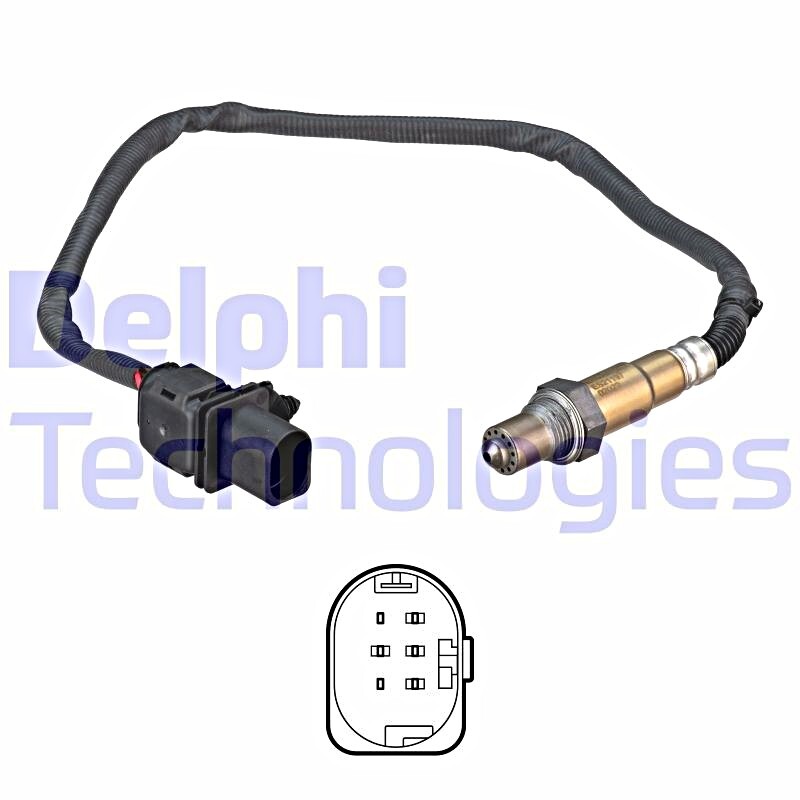 DELPHI Lambda Sensor For ALFA ROMEO Giulietta FIAT 500X Tipo JEEP 10-20 53302940 | eBay
