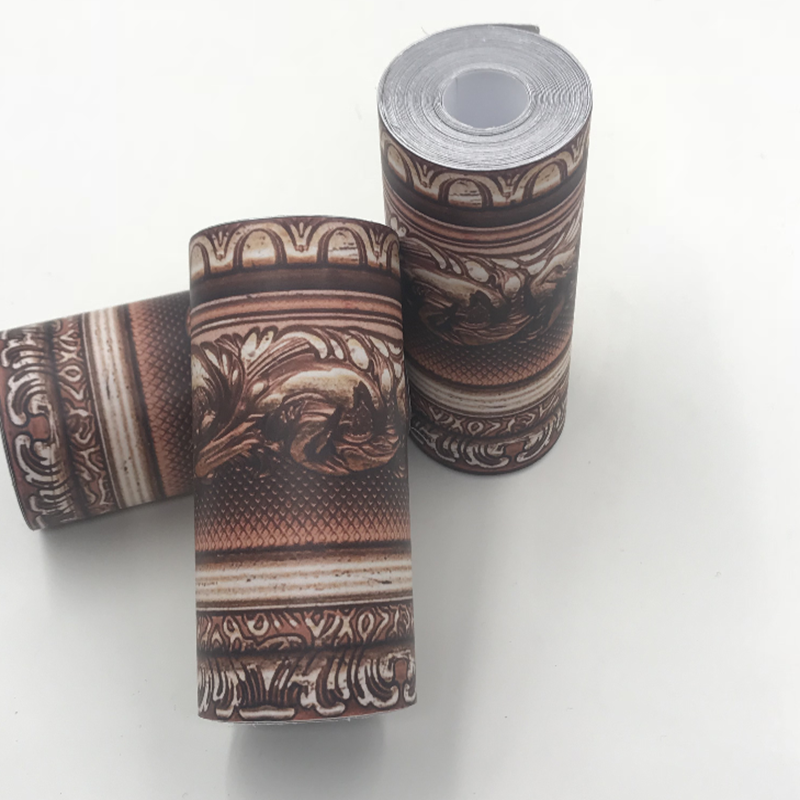 3D Self Adhesive Wall Skirting Border Stickers Vinyl Wallpaper ...