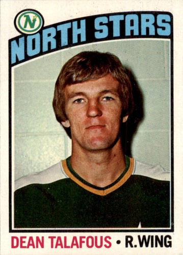1976 Topps #103 Dean Talafous Minnesota North Stars EX-MT | eBay