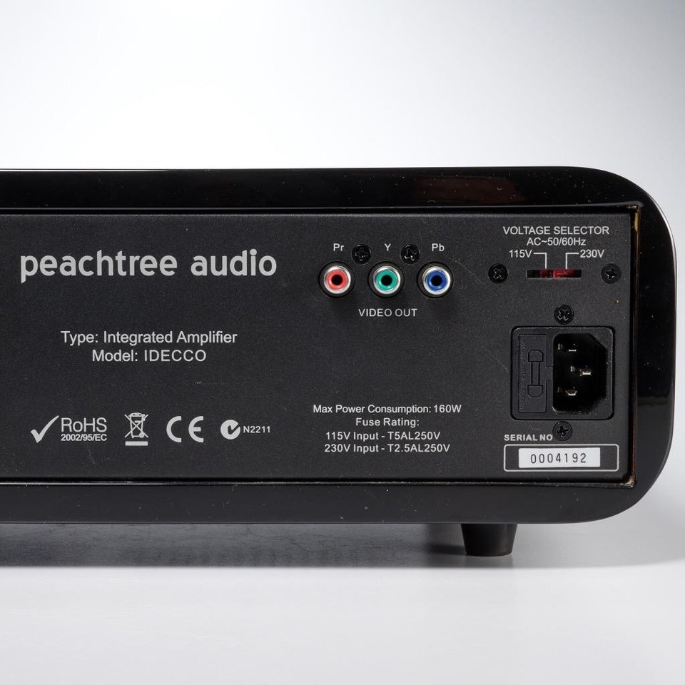Peachtree Audio iDecco Class A Tube Amplifier DAC with Pure Digital ...