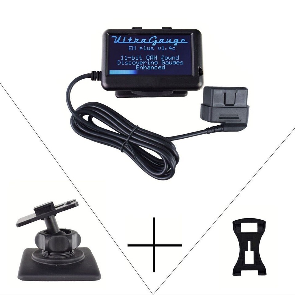Mini UltraGauge EM Plus OBDII OBD2 Code Scan Tool - Ultra Gauge EM Plus ...