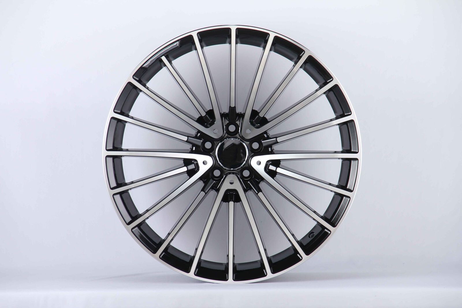 20x9.5 Black Machin S63v AMG Rims Wheel Mercedes Benz C300 S550 GLE ...