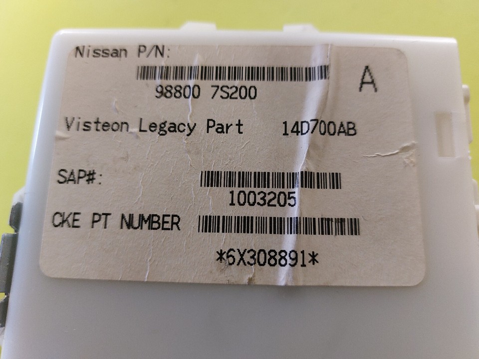 2007 2008 2009 NISSAN ARMADA MEMORY DRIVING CONTROL MODULE 5.6L 4DR ...