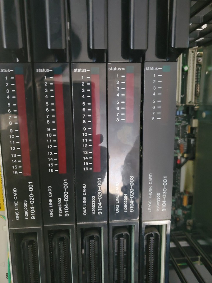 Mitel SX-50 Hotel Phone System with Console, Trunk Cards, Chassis And ...