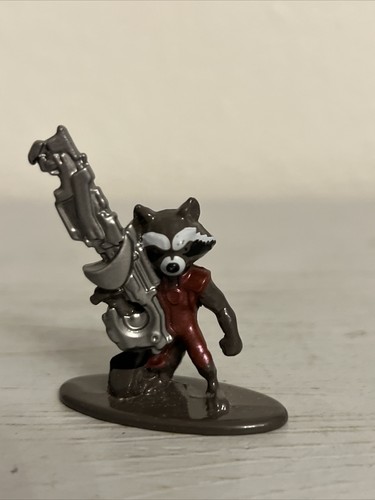 Rocket Racoon Marvel Guardians Of The Galaxy 1.5” Figure Die-Cast Jada ...