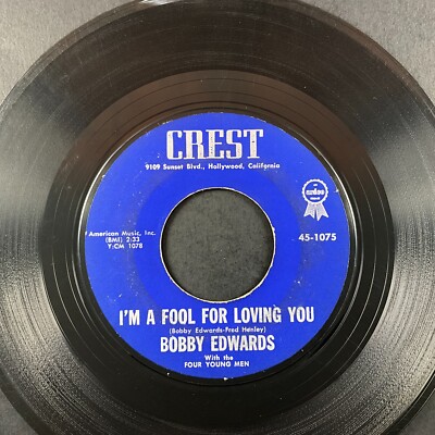 Bobby Edwards, I'm a Fool For Loving You / You're The Reason, 7" 45rpm ...