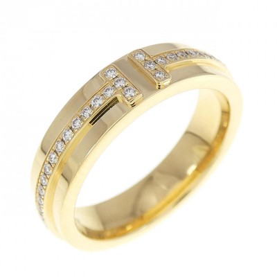 Authentic Tiffany Two narrow Ring #246-000-394-2956 | eBay