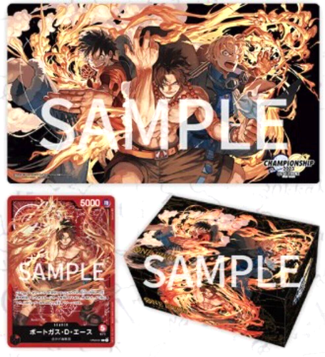 One Piece Card Game Championship Set 2023 Luffy & Ace & Sabo Japan NEW ...
