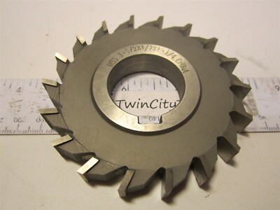 High Speed Steel Straight Tooth Side Milling Cutter 3-1/2" x 1/2" x 1/ ...