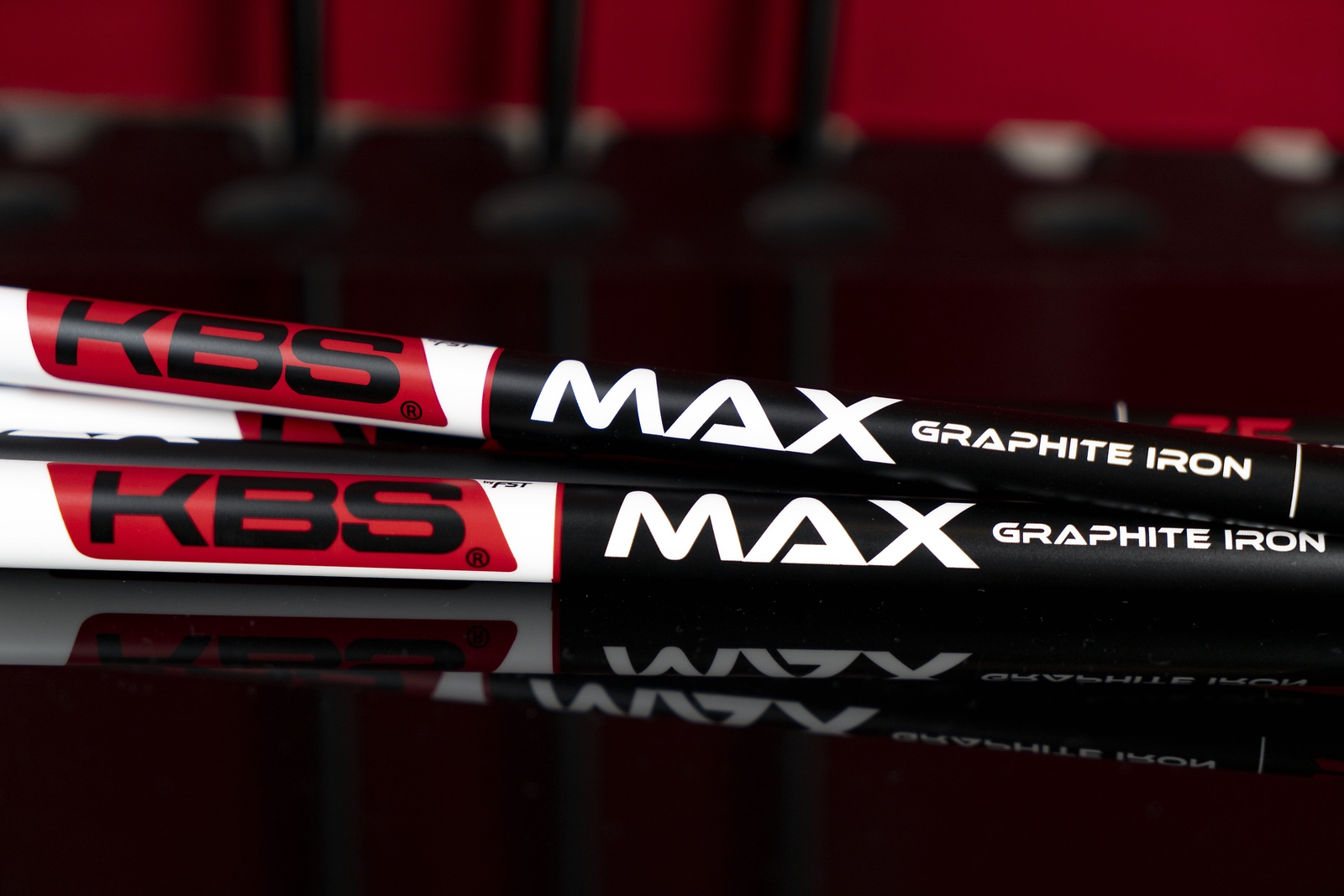 KBS MAX Graphite Iron Shafts Set .370" Parallel Tip L/A/R/R+/S Flex ...