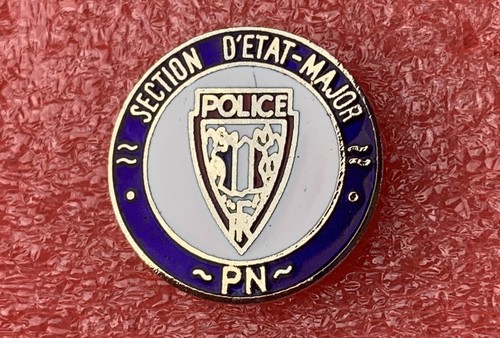 T34 Pins POLICE NATIONALE SECTION D'ETAT MAJOR Vintage Lapel pin | eBay