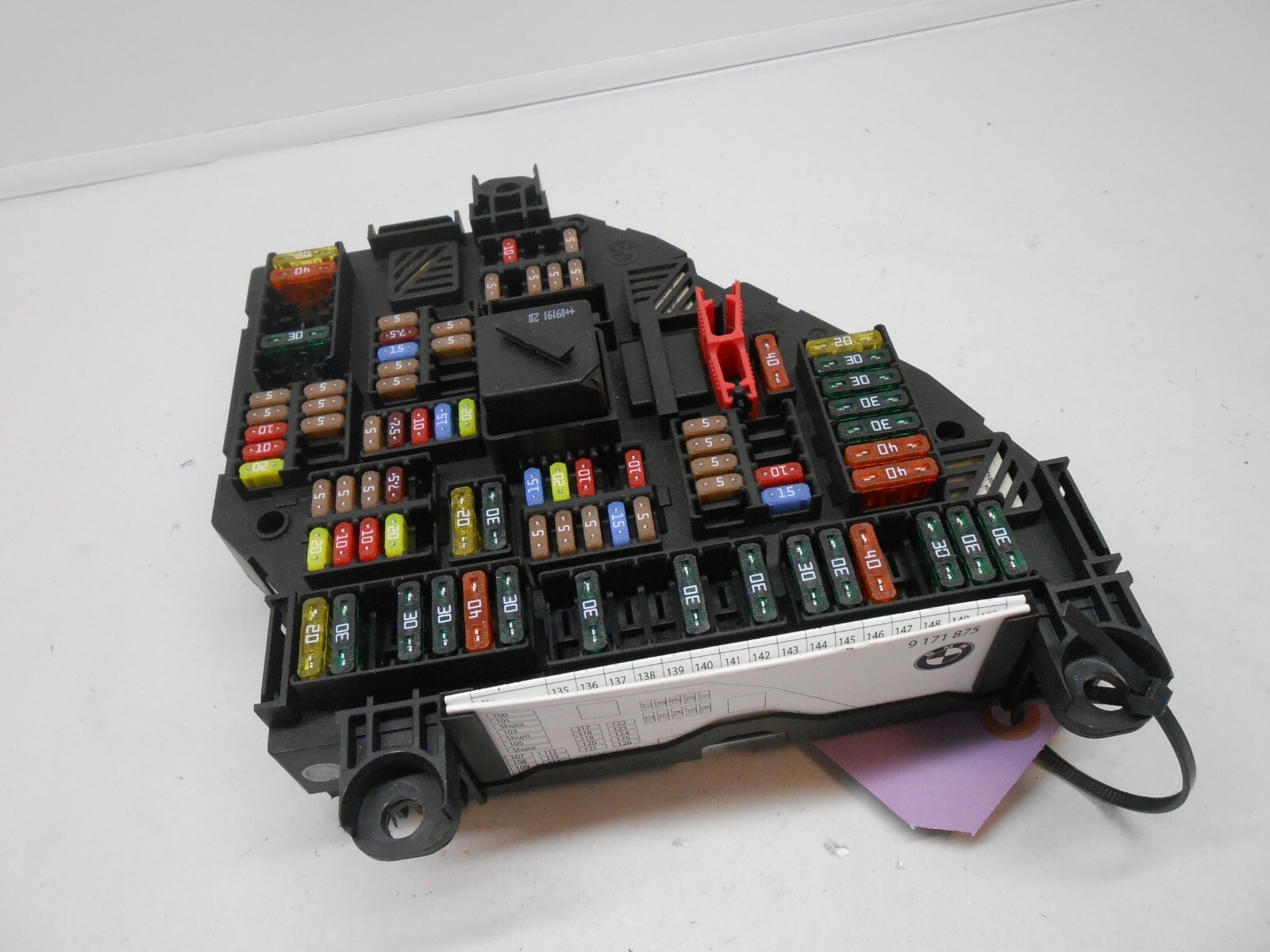 BMW 5 6 7-SERIES F07,F10,F11,F06,F12 Rear Fuse Box Power Distribution ...