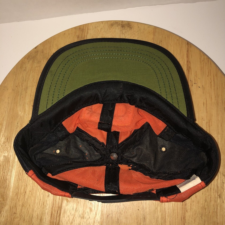 Vintage 70s O'S GOLD USA Richmond Headwear Thin PINWHEEL Hat Cap ...