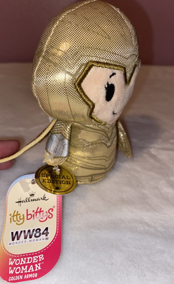 Hallmark itty bittys Wonder Woman WW84 Golden Armor | eBay
