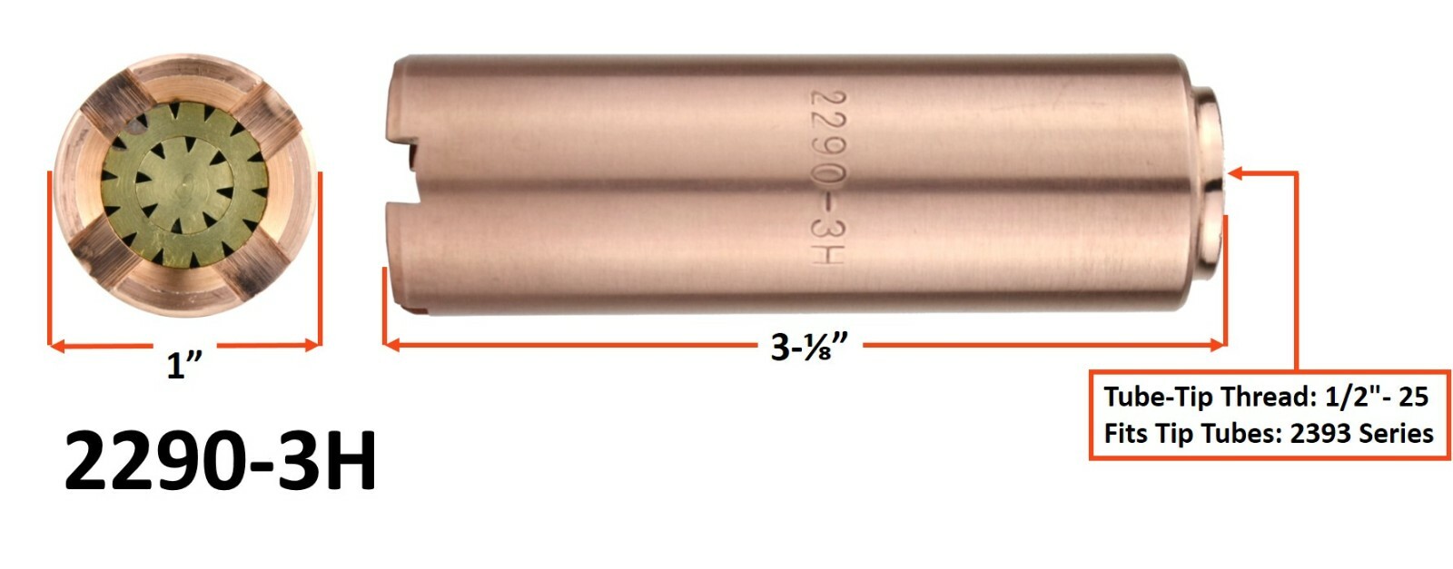 Propane Heating Nozzle / Rosebud Compatible with Model: 2290-H (All ...