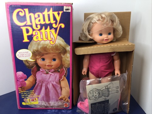 16” Vintage Mattel Chatty Patty Doll Pull String Talks Fast All ...