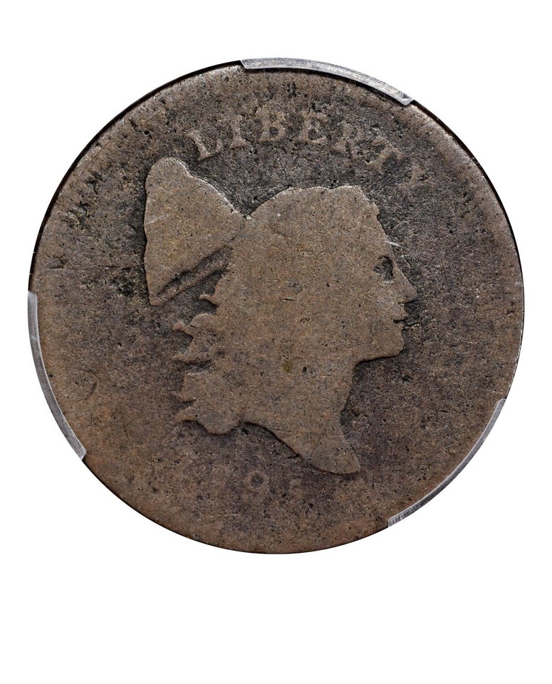 1795 Liberty Cap Half Cent Plain Edge, No Pole PCGS FR02 CAC 🔥24 HR ...