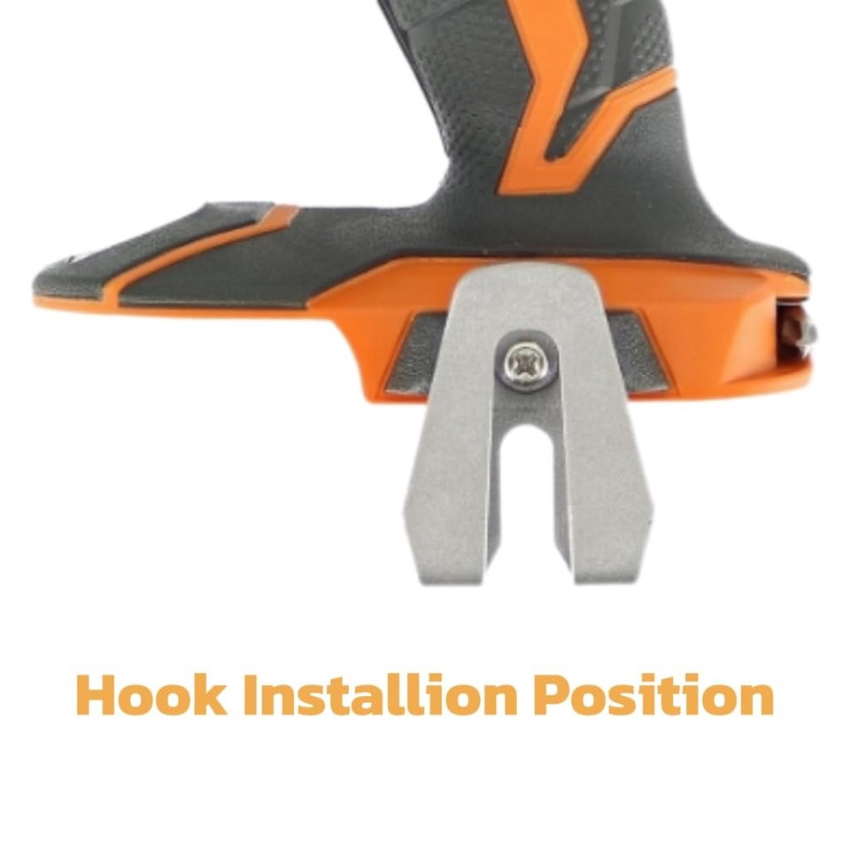 5 PCS Belt Clips for Ryobi P360 18V Power Tools Drill Tool Hook Kit ...