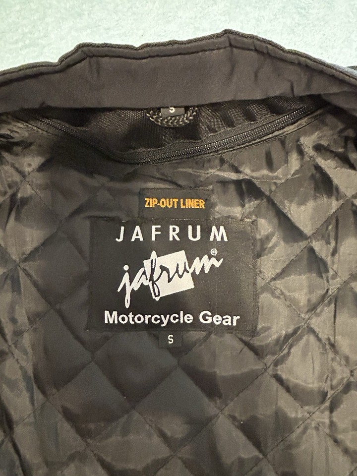 JAFRUM Motorcycle gear Ladies Jacket With zip out liner Sz Medium. | eBay