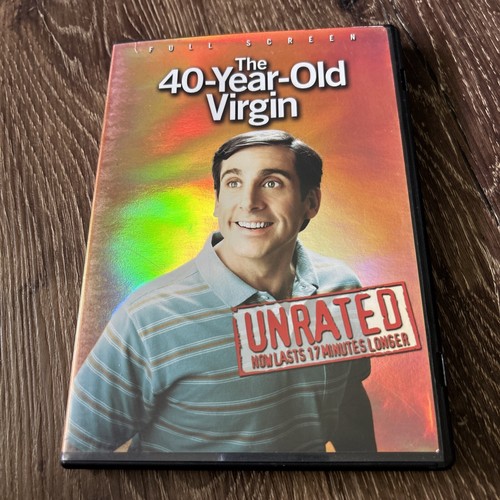 The 40-Year-Old Virgin - 2005 DVD - Full Frame Unrated - Seth Rogen ...
