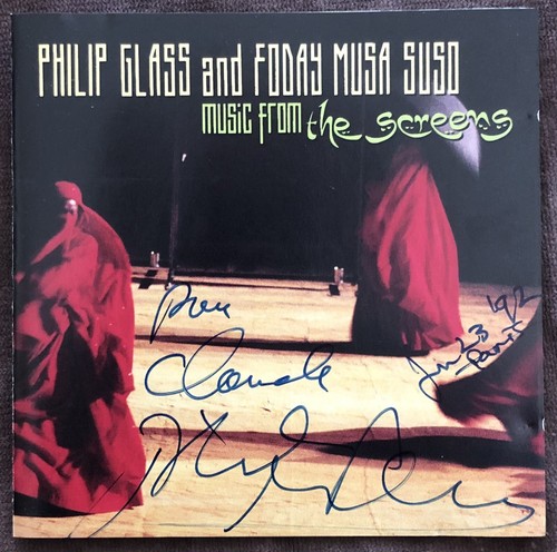 DEDICACE Philip Glass and Foday Musa Suso: Music From The Screens ...