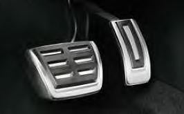 Skoda Fabia 2015 > Stainless Steel Foot Pedal Covers Automatic- LHD ...