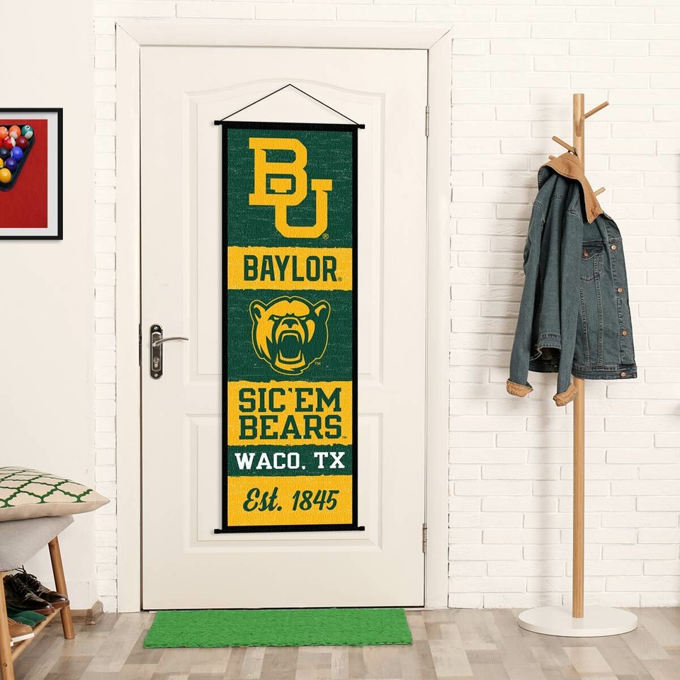 Baylor University Bears Room Banner Poster Art Canvas | eBay