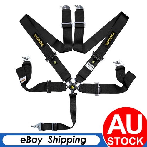 KYOSTAR New Sabelt 5-Point Camlock Quick Release Racing 3" Seat Belt ...