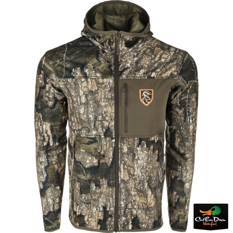 DRAKE NON TYPICAL PERFORMANCE FULL ZIP FLEECE HOODIE WITH AGION ACTIVE ...