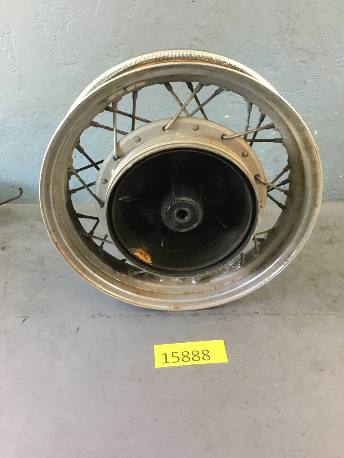 88-94 VIRAGO 535 REAR WHEEL BACK RIM TIRE STRAIGHT | eBay