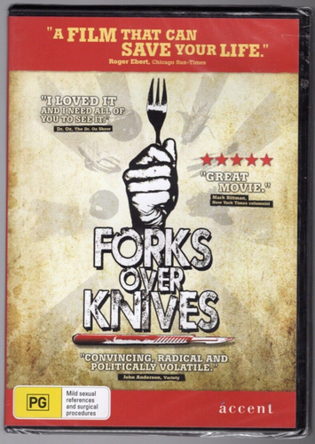 Forks Over Knives - DVD (Brand New Sealed) | eBay Australia