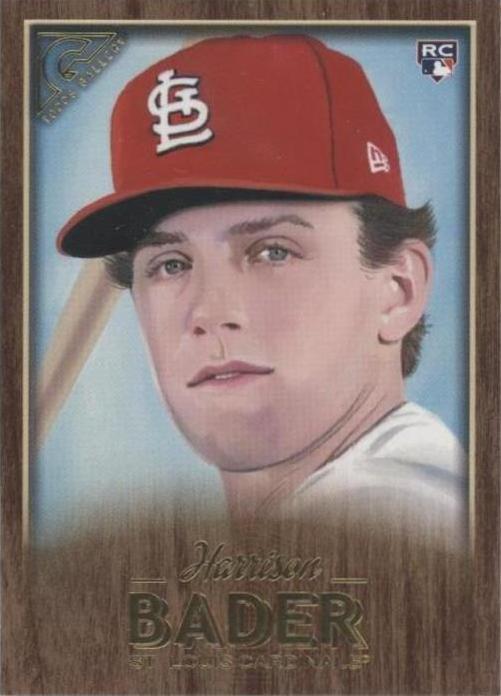 2018 Topps Gallery - Harrison Bader #96 Wood (RC) for sale online | eBay