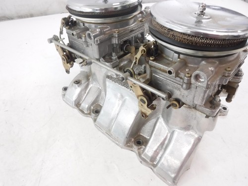 Offenhauser Carter AFB Competition Dual Quad Intake Manifold 3814 SEE ...